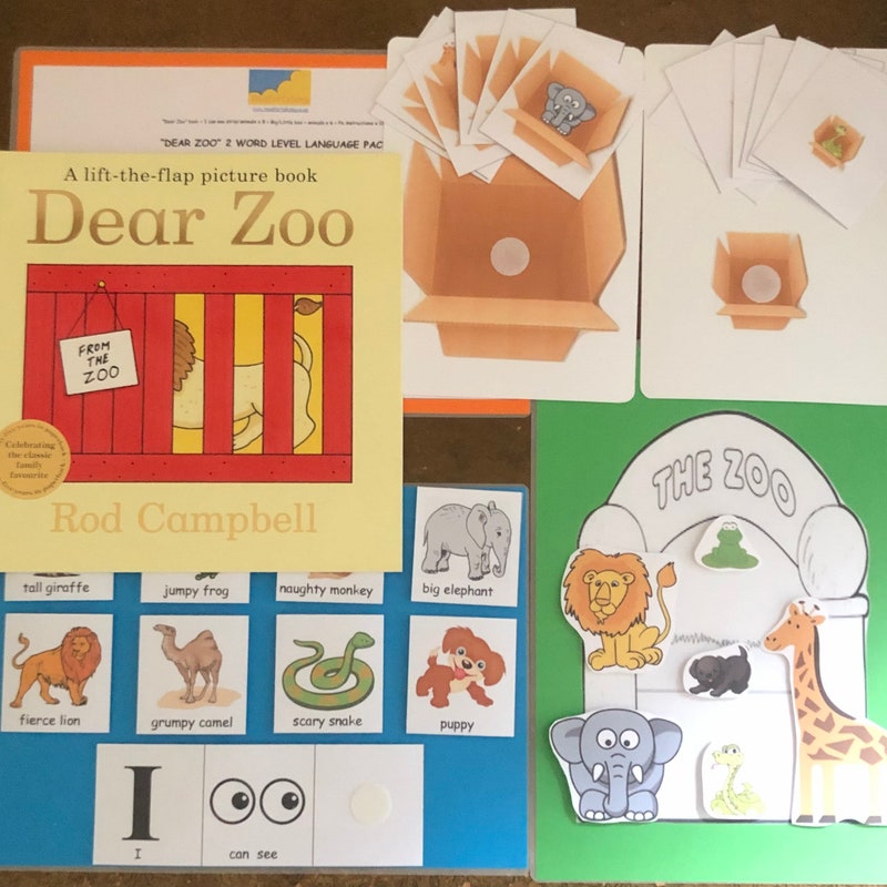 Dear Zoo Story Sack - Etsy UK