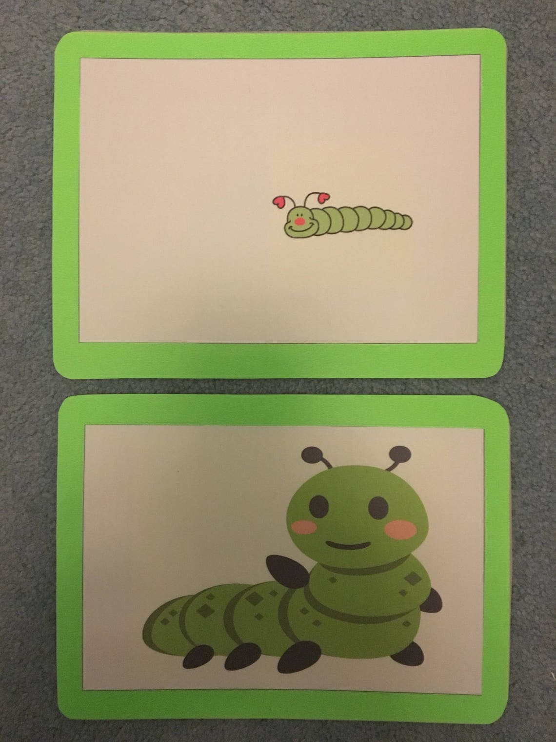 The Very Hungry Caterpillar 2 Word Level Pack With Board Book - Etsy
