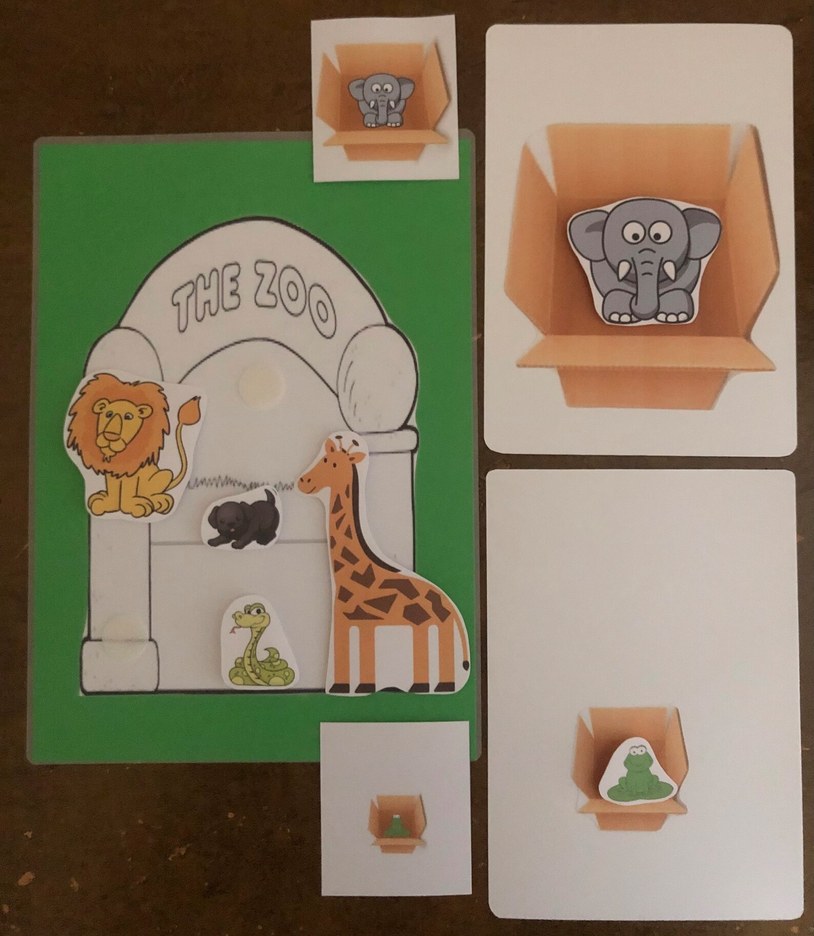 Dear Zoo 2 Word Level Picture Pack (no Book) - Etsy