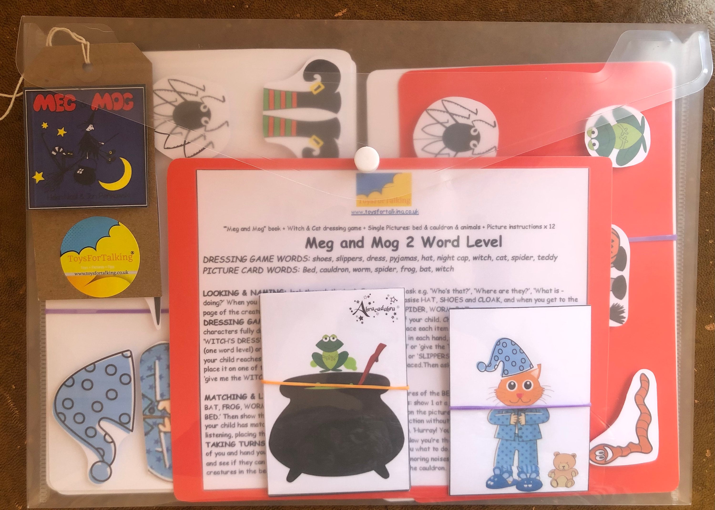 Meg and Mog 2 Word Level Picture Pack (no Book) - Etsy