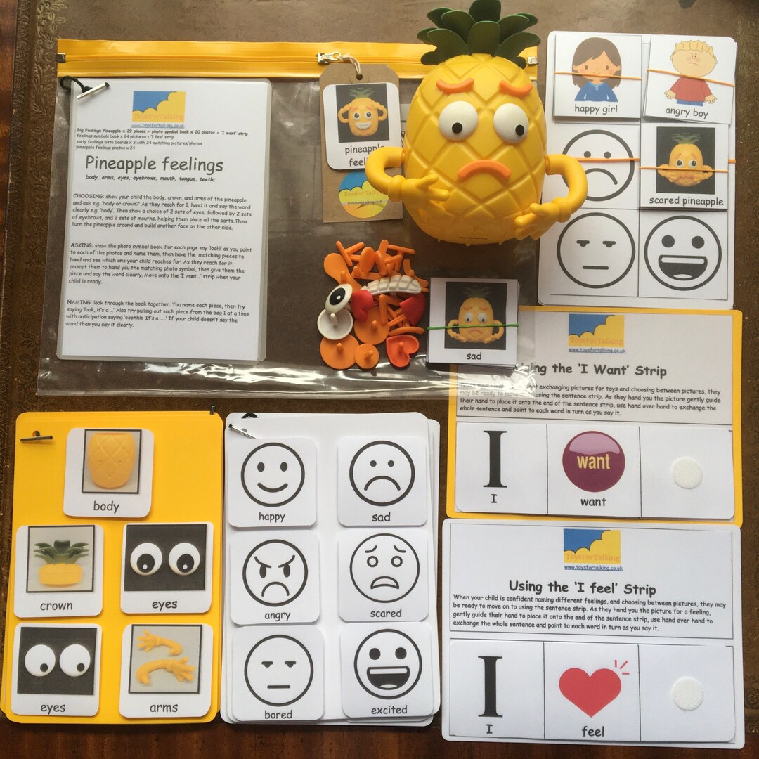 Pineapple Feelings Pack - Etsy