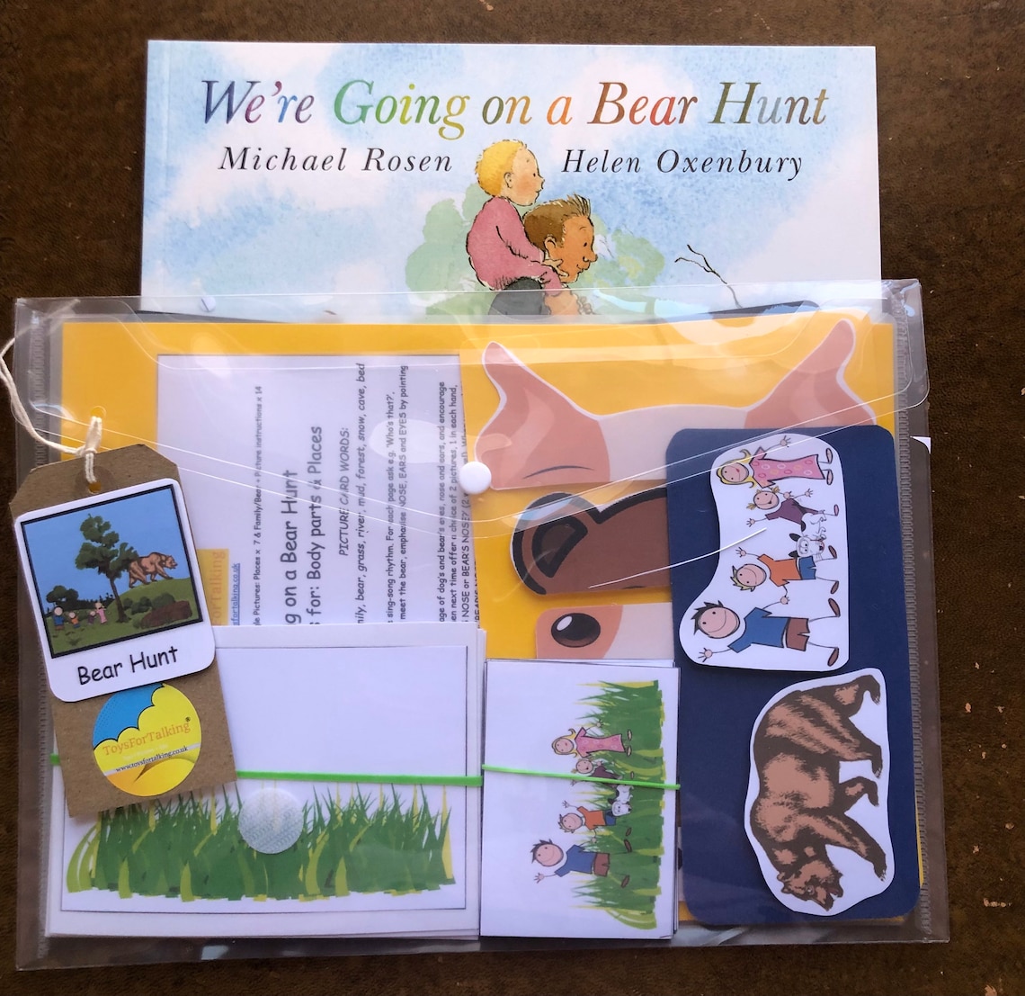 We're Going on a Bear Hunt 2 Word Level Pack With - Etsy