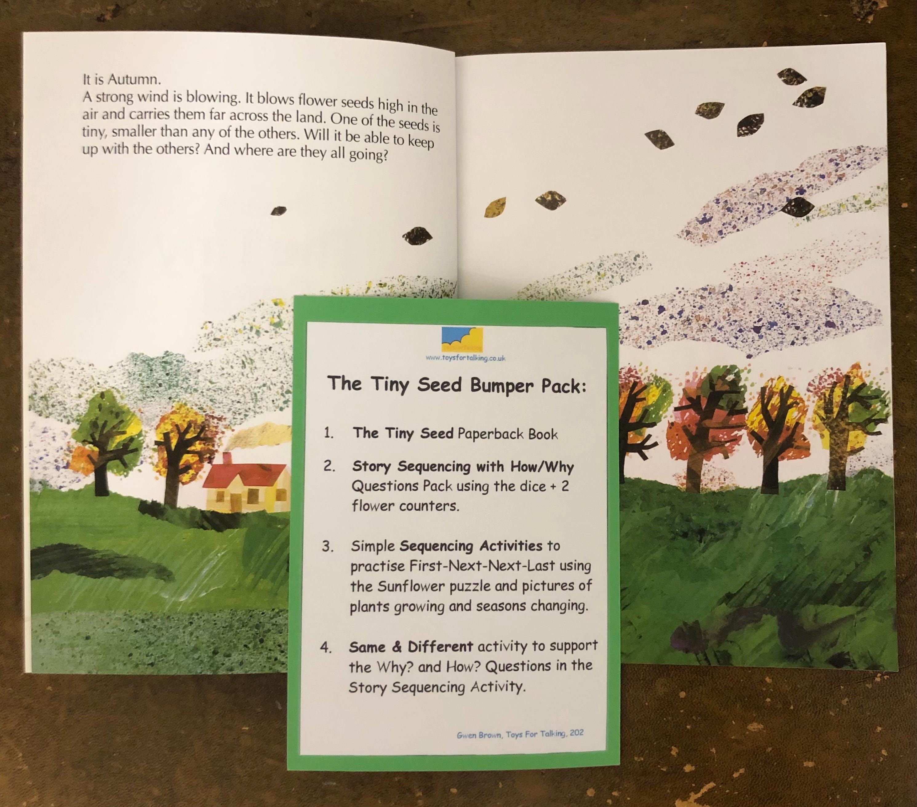 The Tiny Seed Worksheet