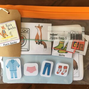 Fox's Socks Book 2 Word Level Pack With Board Book - Etsy UK
