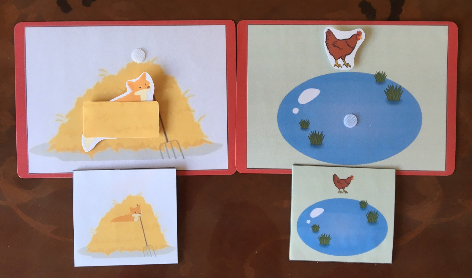 Rosie's Walk 3 Word Level Prepositions Pack WITHOUT THE BOOK - Etsy
