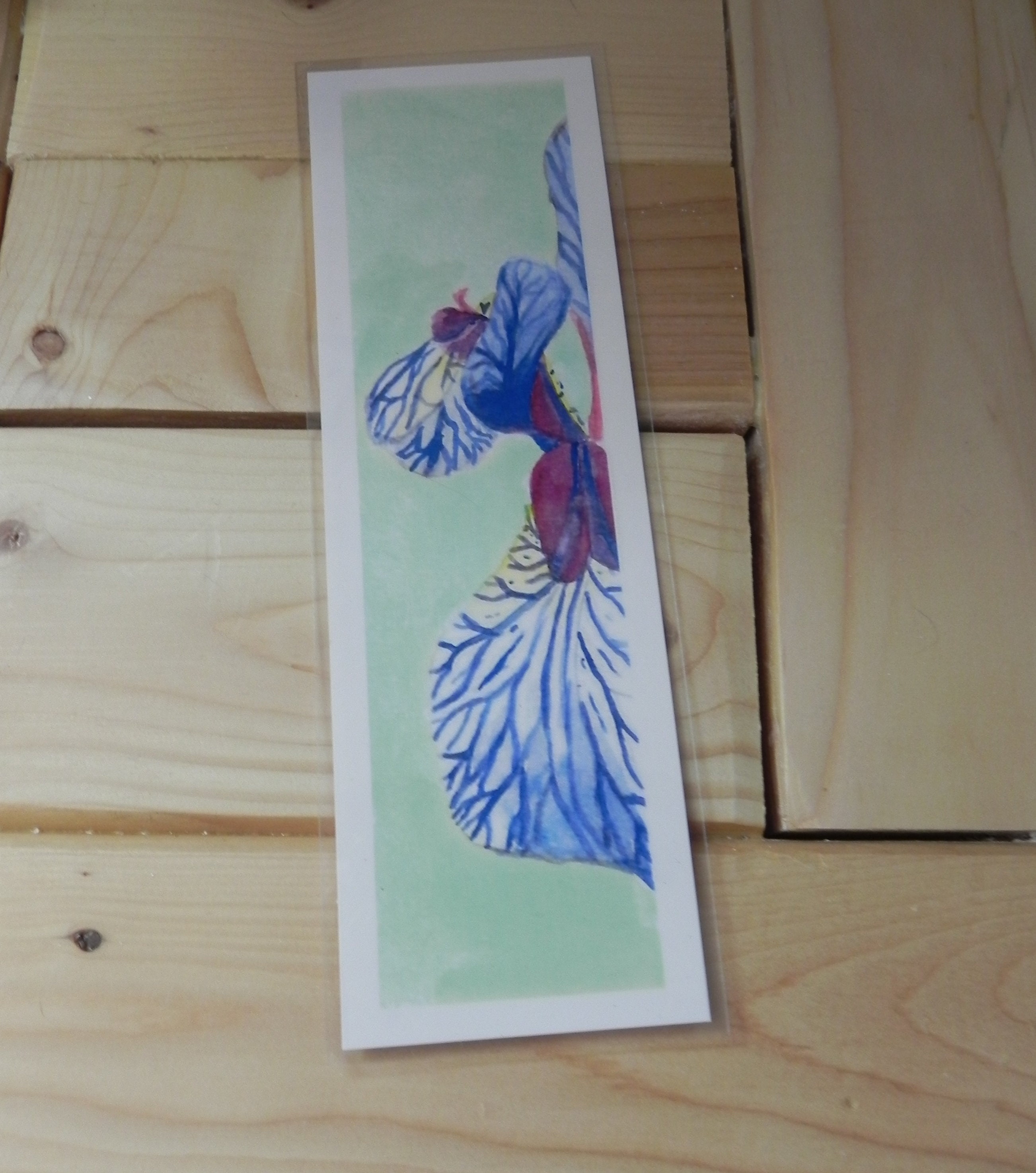 Printed Watercolor Bookmarks, Single or Set, Laminated - Etsy