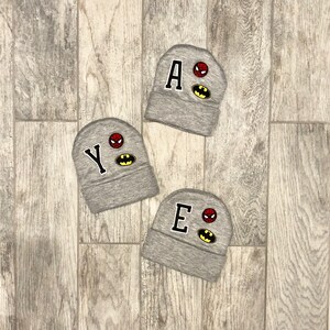 Custom Kids Winter Hat With Patches | Personalized Kids Hat - Etsy