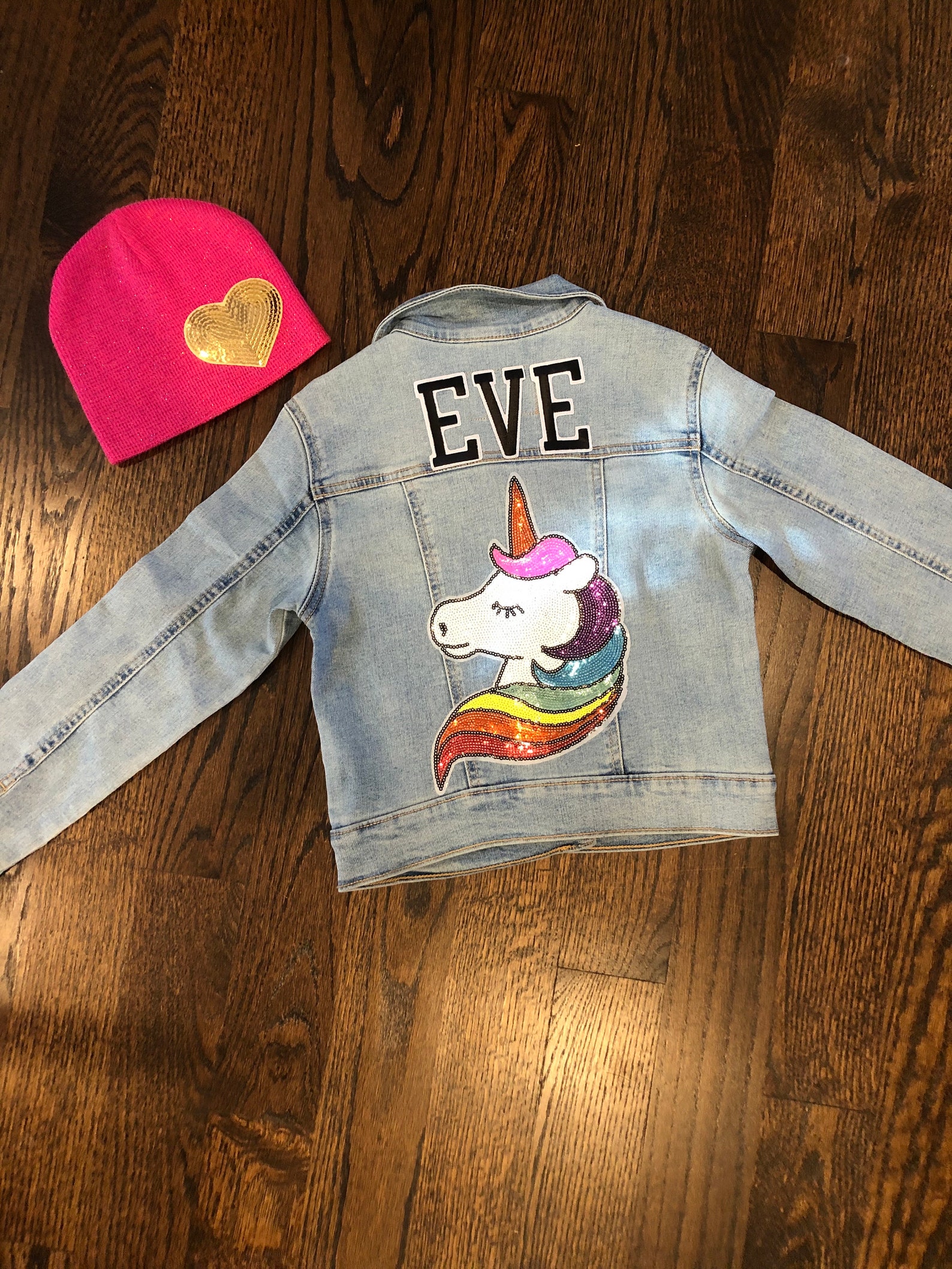 Personalized Girls Denim Jacket Custom Kids Jean Jacket - Etsy