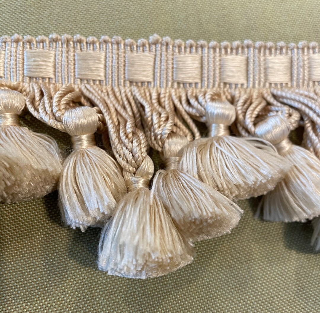 Silk Tassel Fringe by the Yard - Etsy