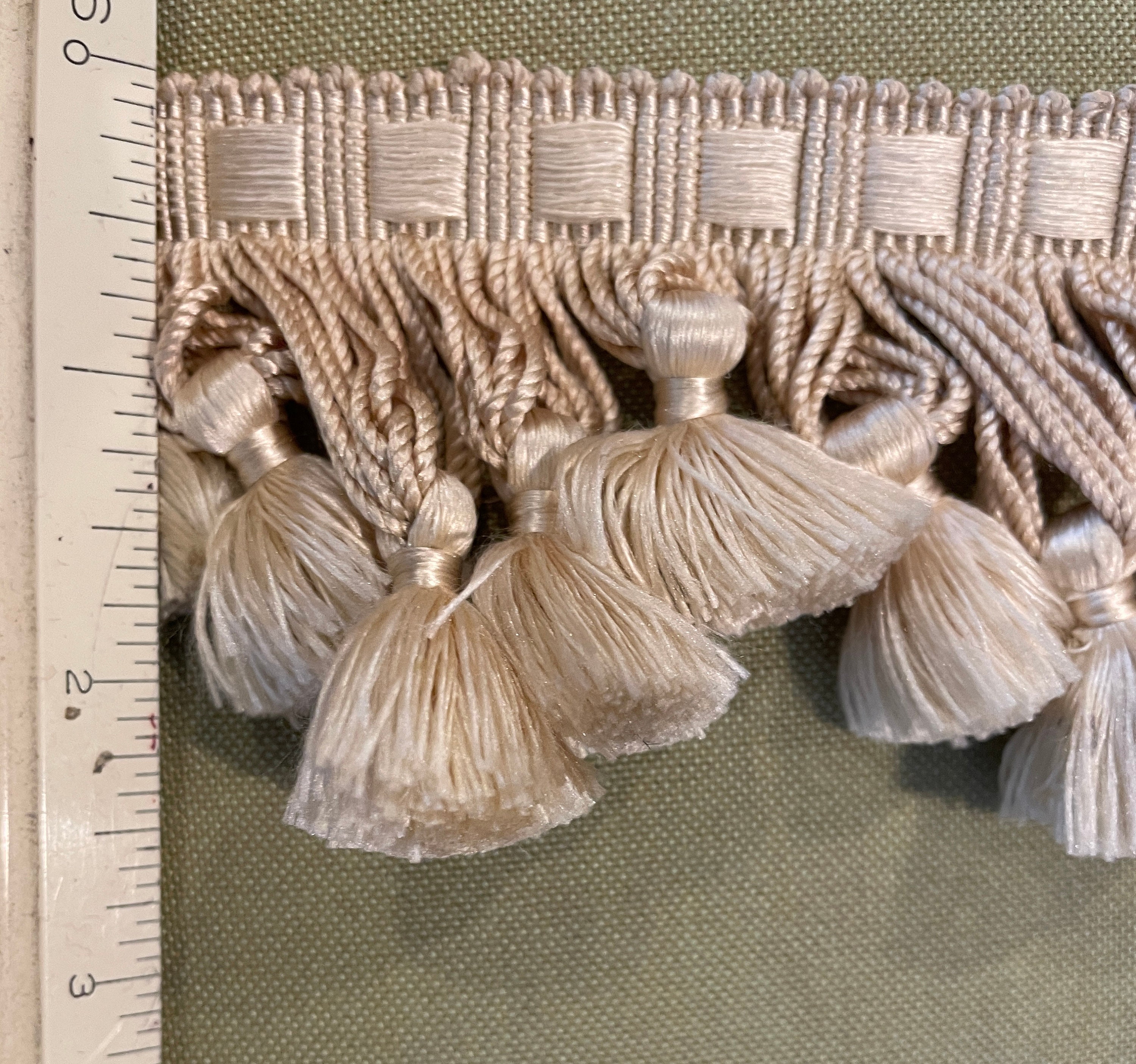 Silk Tassel Fringe by the Yard - Etsy