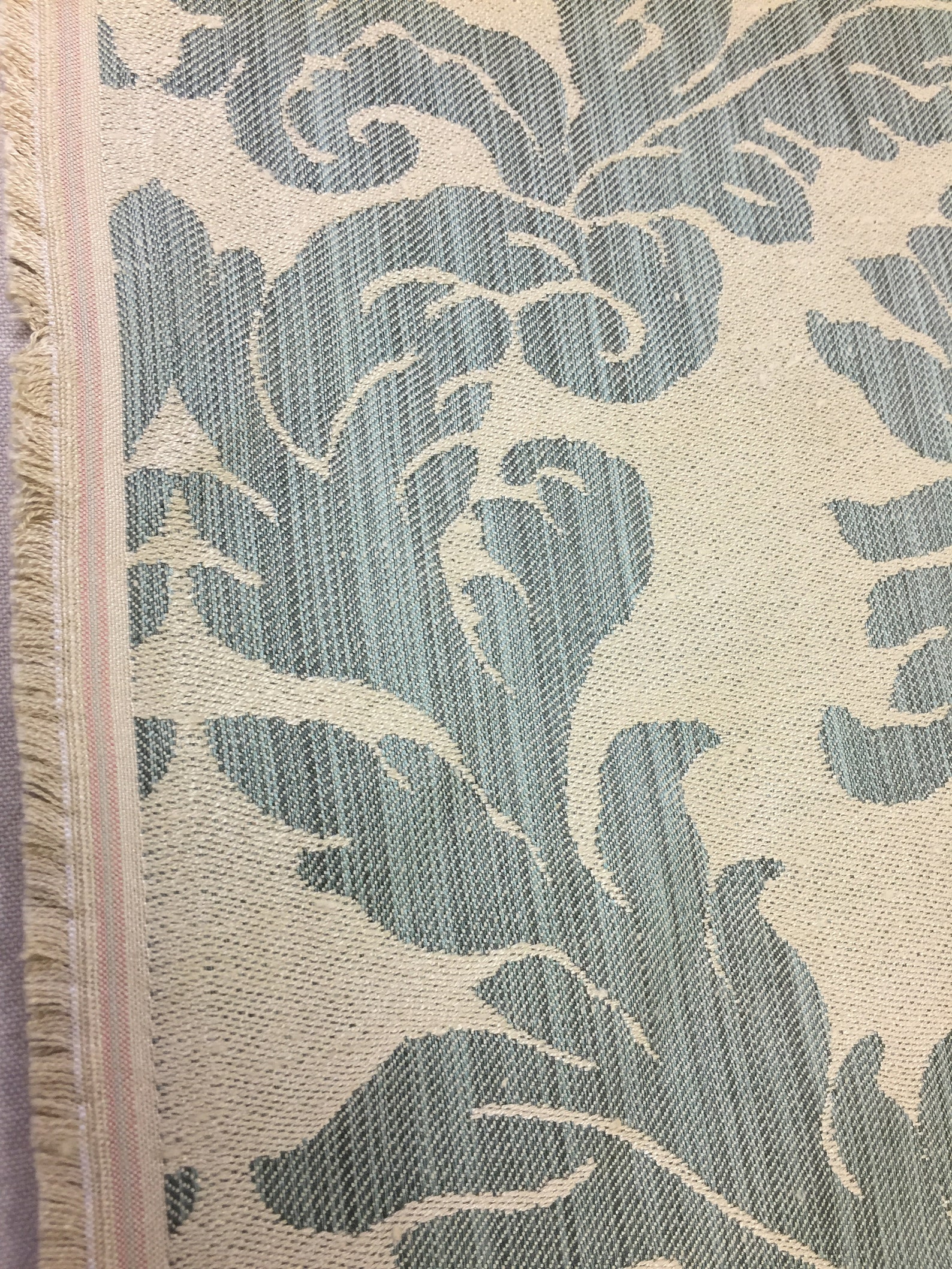 SCALAMANDRE "georgian Damask" in Green/wheat - by the Yard - Etsy