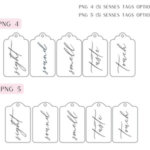 5 Senses Card Set Being With You Makes Perfect Sense I | Etsy