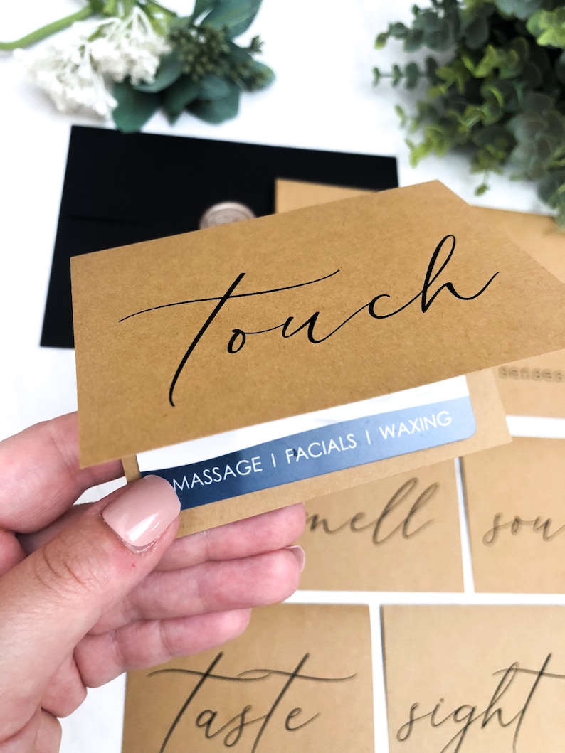 5 Senses Card Set Being With You Makes Perfect Sense Gift - Etsy