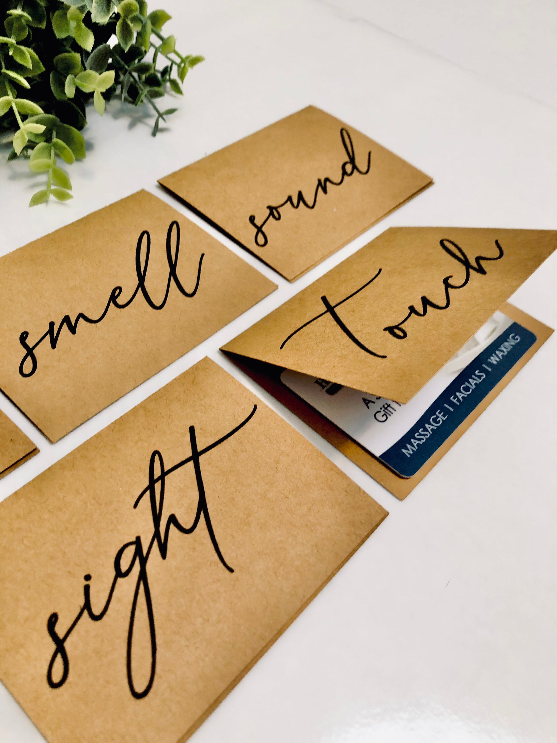 5 Senses Card Set Being with you makes perfect sense Gift | Etsy