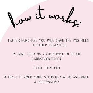 5 Senses Card Set Being With You Makes Perfect Sense I - Etsy