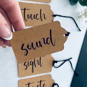 5 Senses Card Set - Being With You Makes Perfect Sense - Gift for Him ...