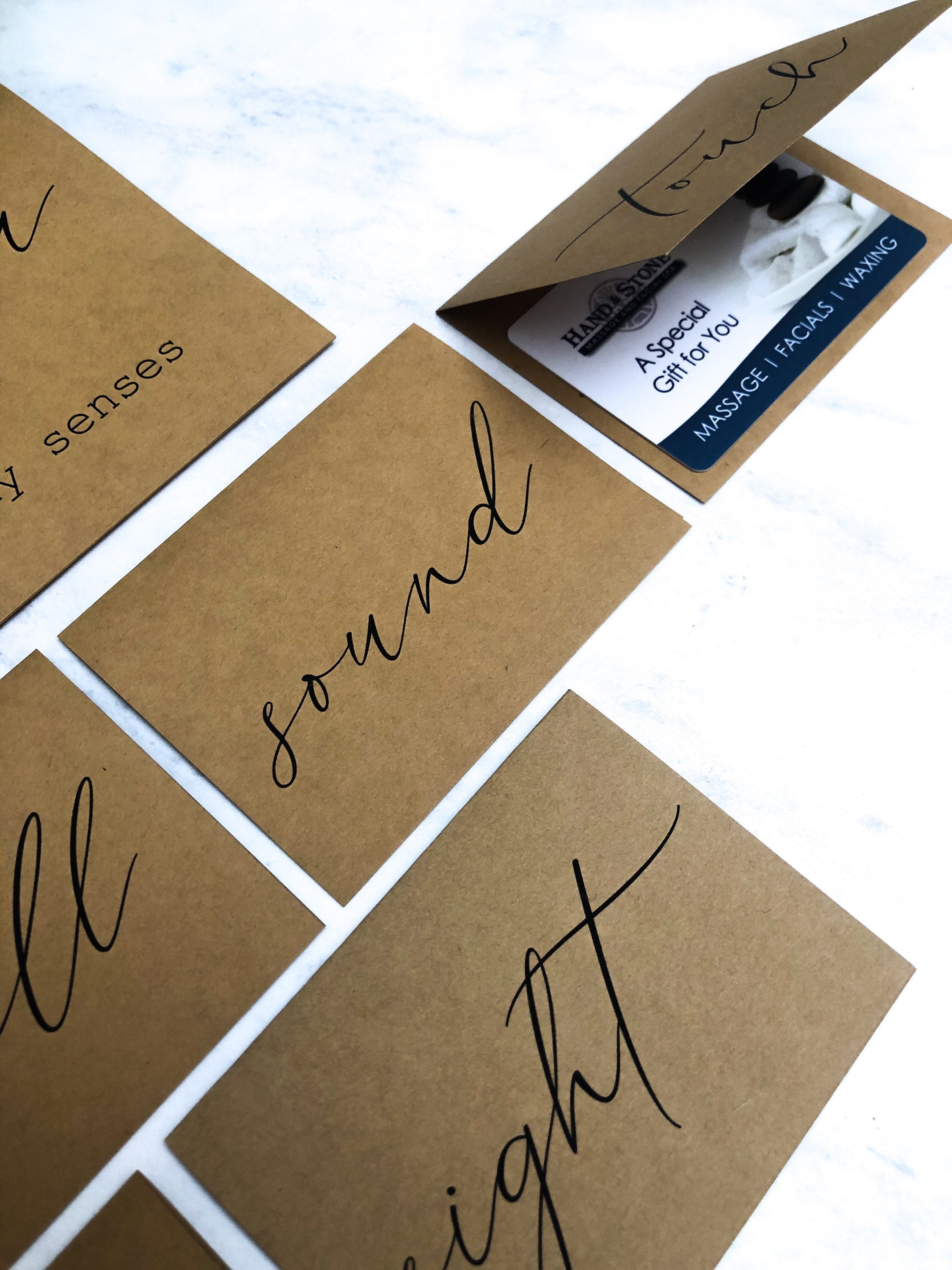 5 Senses Card Set Friendship Friendship Like Our Makes - Etsy