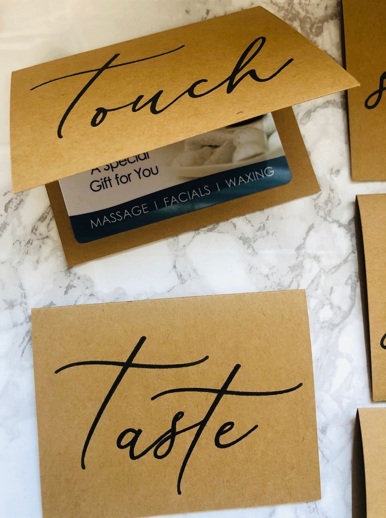 5 Senses Card Set Being with you makes perfect sense Gift | Etsy