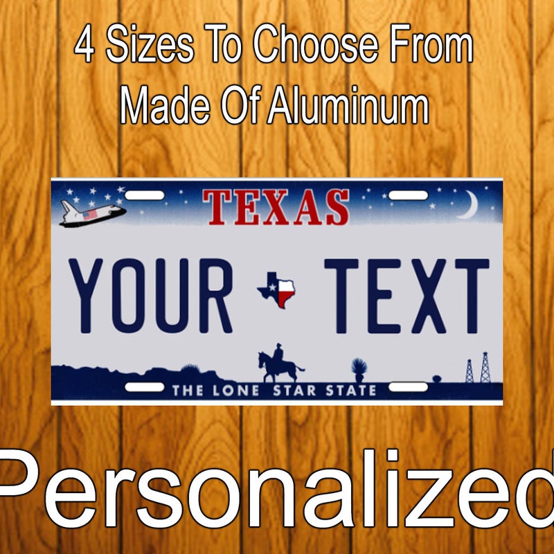 Texas License Plate - Etsy