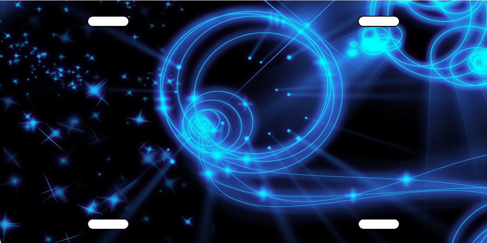 Outer Space License Plate Galaxy License Plate Moons and - Etsy