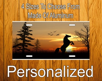 Horse Farm License Plate - Etsy