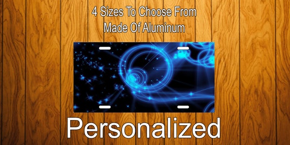 Outer Space License Plate Galaxy License Plate Moons and - Etsy