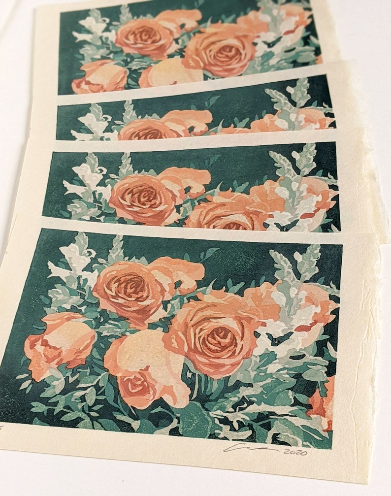 Moku hanga technique - silopect