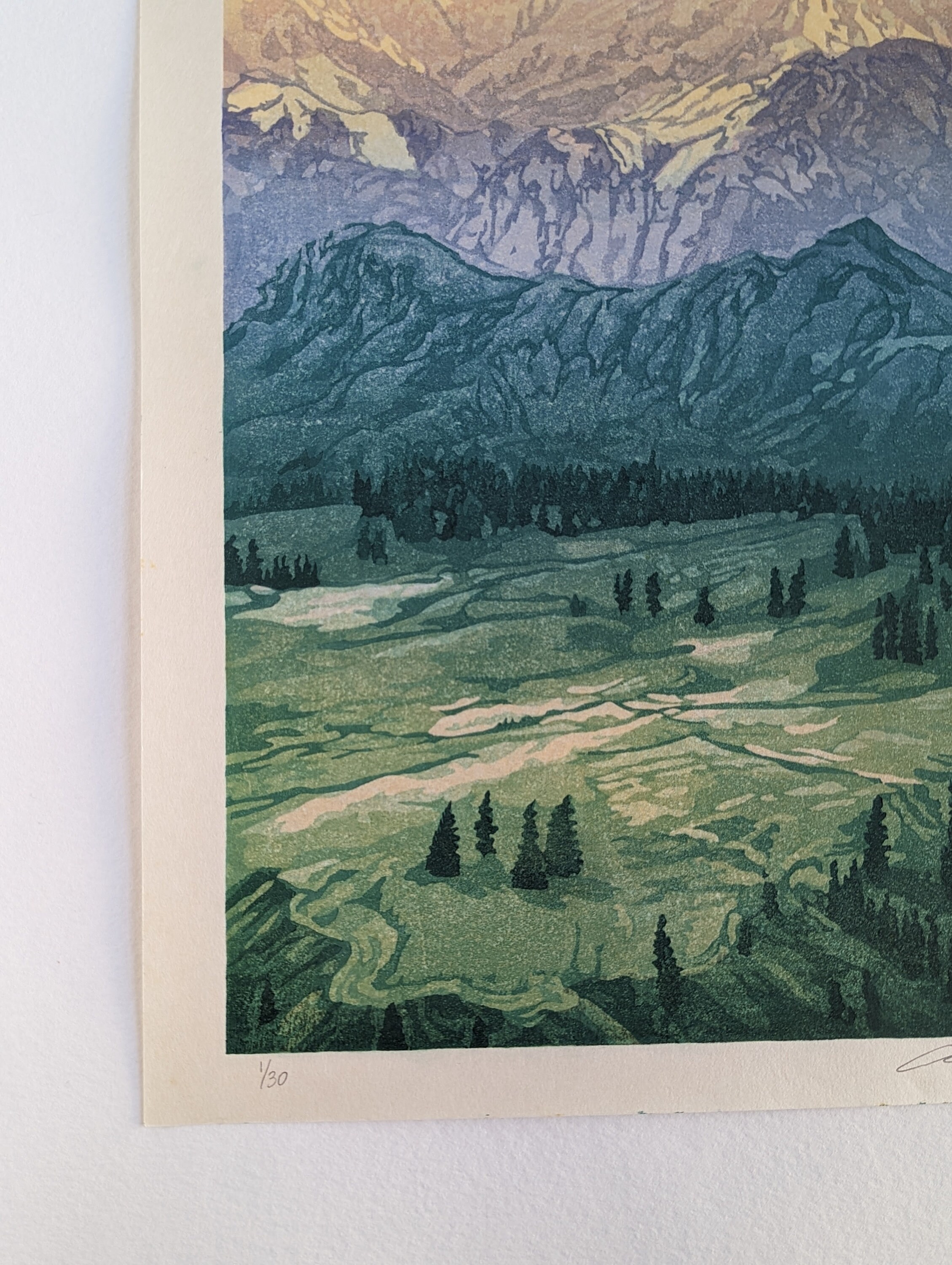 Woodblock Print ascension, Original Moku Hanga Limited Edition Print - Etsy