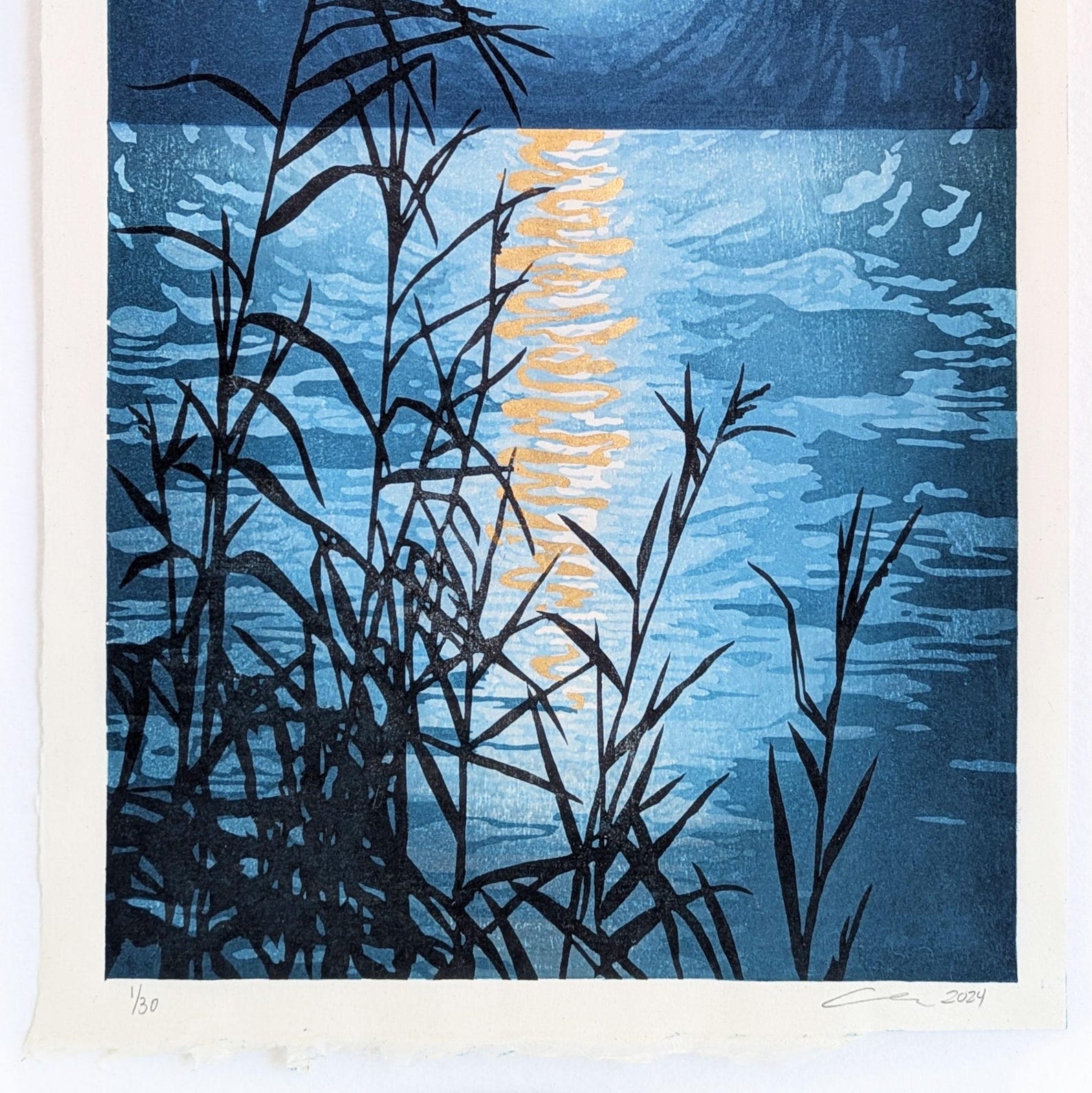 Woodblock Print- "apparition", Original Moku Hanga Limited Edition ...