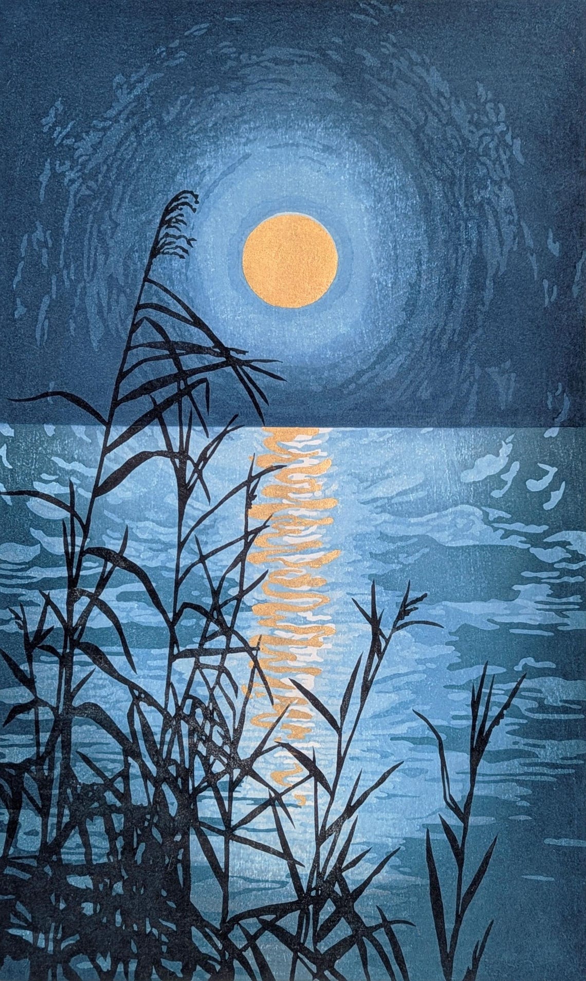 Woodblock Print- "apparition", Original Moku Hanga Limited Edition ...