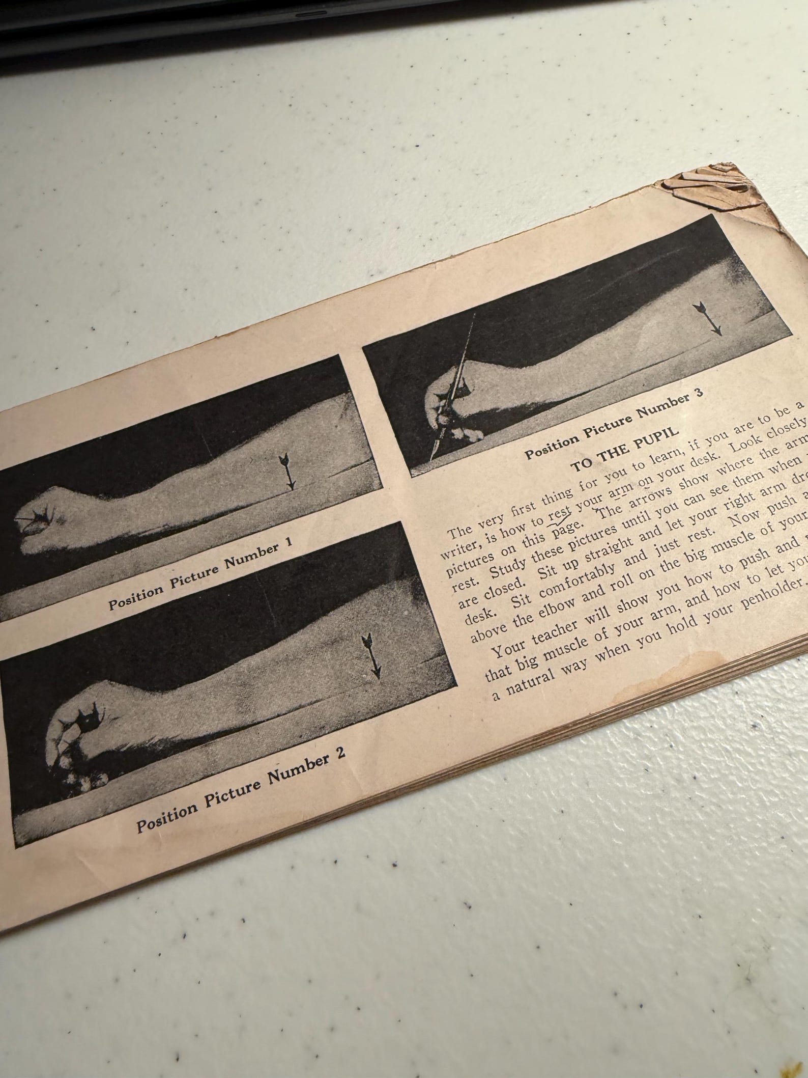 1926 Palmer Method Teachers Handwriting Instruction Booklet - Etsy