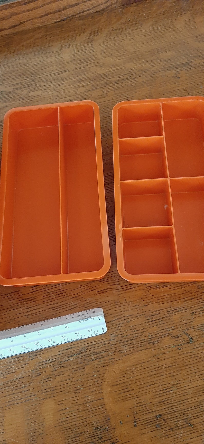 Tuppercraft Box by Tupperware in Orange - Etsy