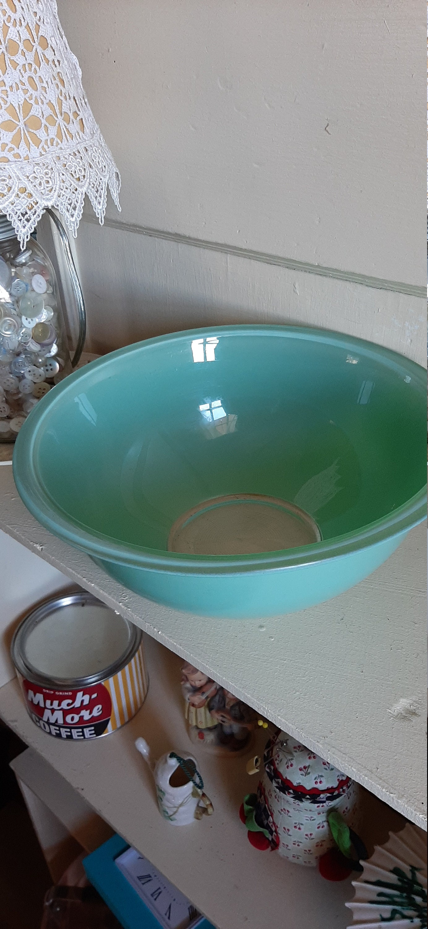325 2.5 L Mint Green Pyrex Bowl - Etsy