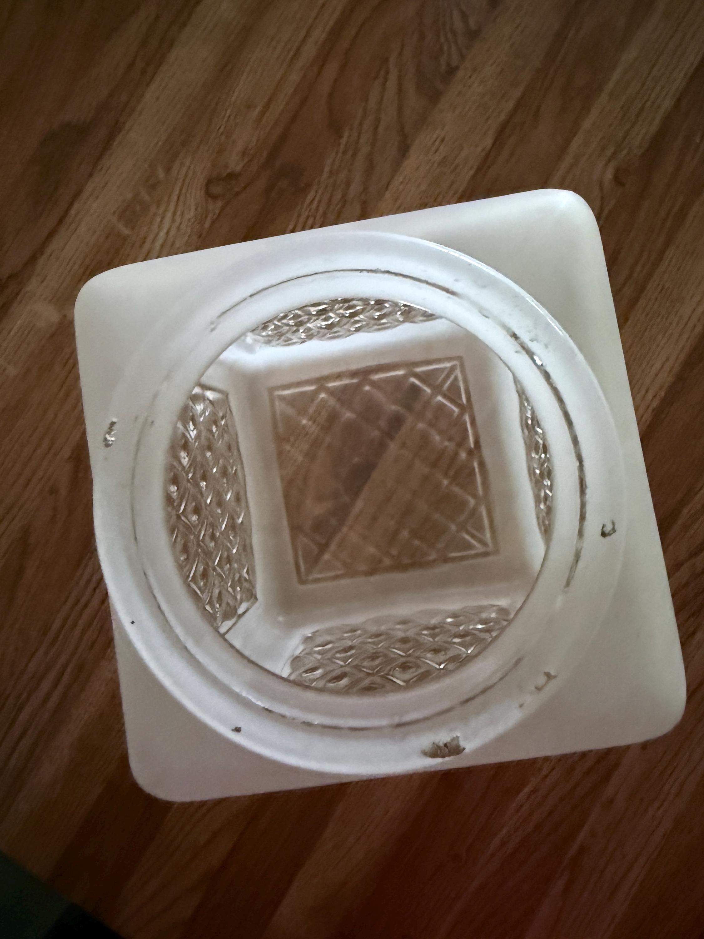 Vintage Glass Porch Light Cover - Etsy