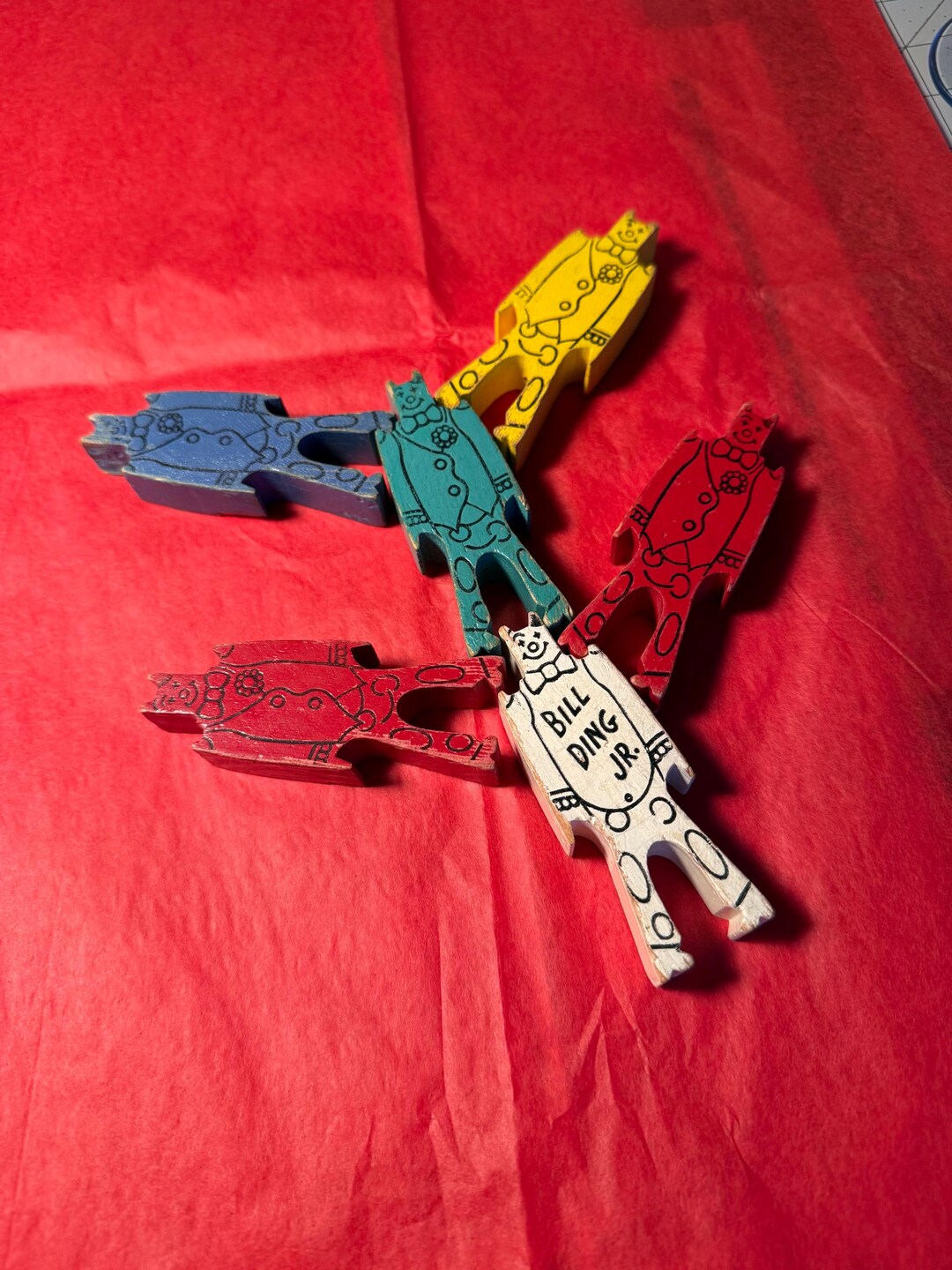 Bill Ding Jr Stacking Clown Toys - Etsy