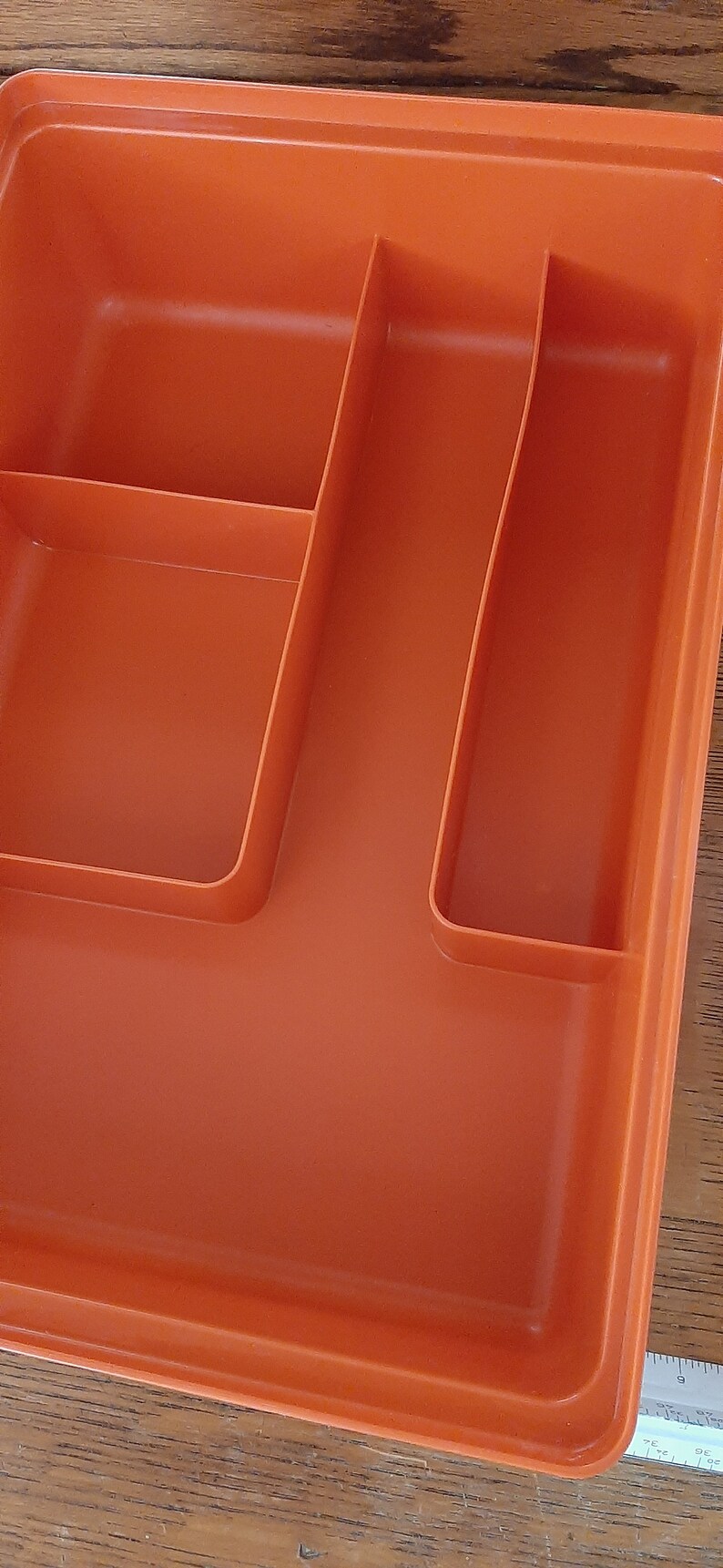 Tuppercraft Box by Tupperware in Orange - Etsy