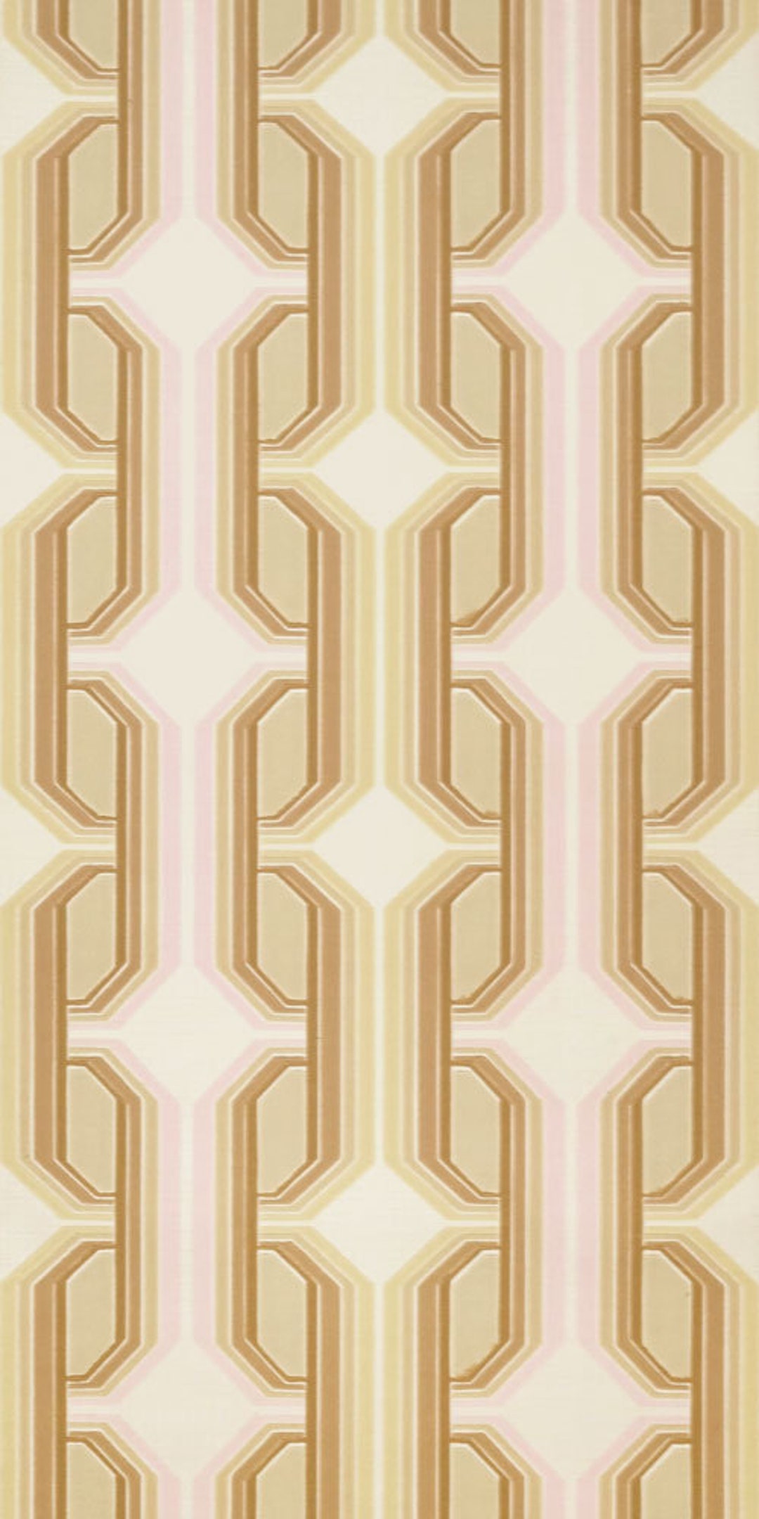 60s Wallpaper #0213B - Running Meter Without Roll / Vintage Wallpaper ...