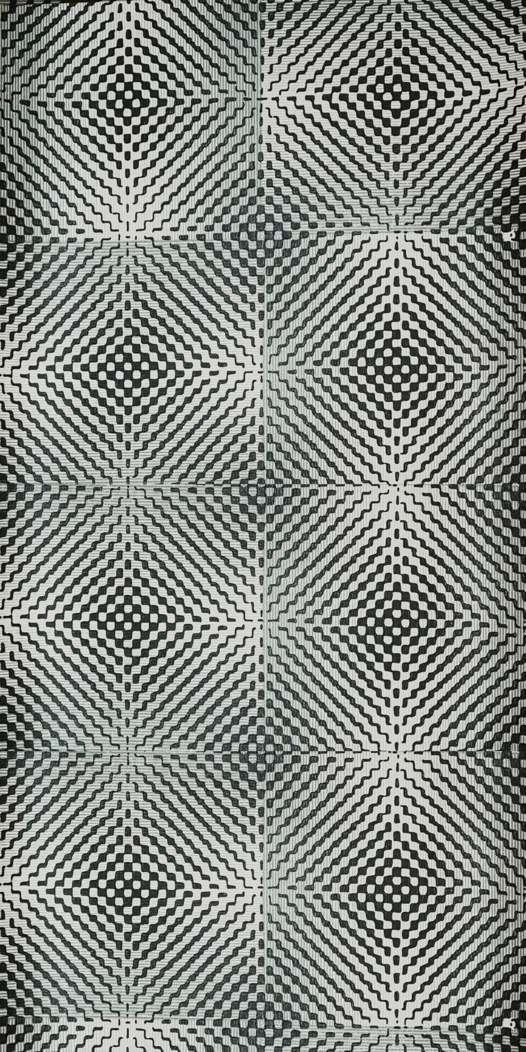 70s Wallpaper #1119A - Meter or Roll / Vintage Geometric Wallpaper ...