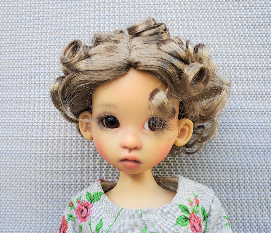 Monique Doll Wig Size 8-9 MARIANNE in Ginger Brown - Etsy