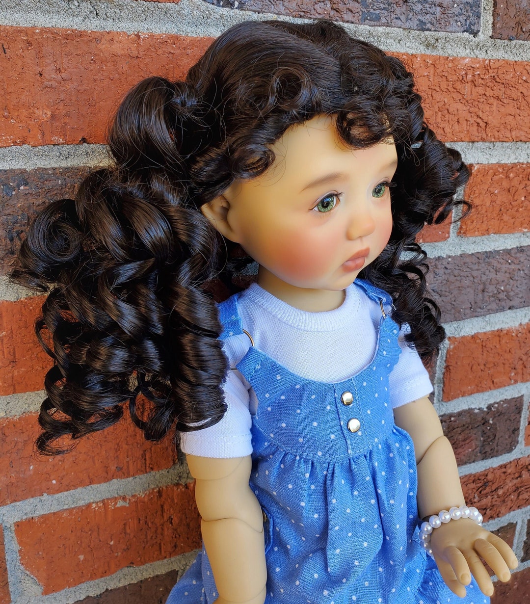 Monique Doll Wig Size 12-13 PATTY in Dark Brown - Etsy