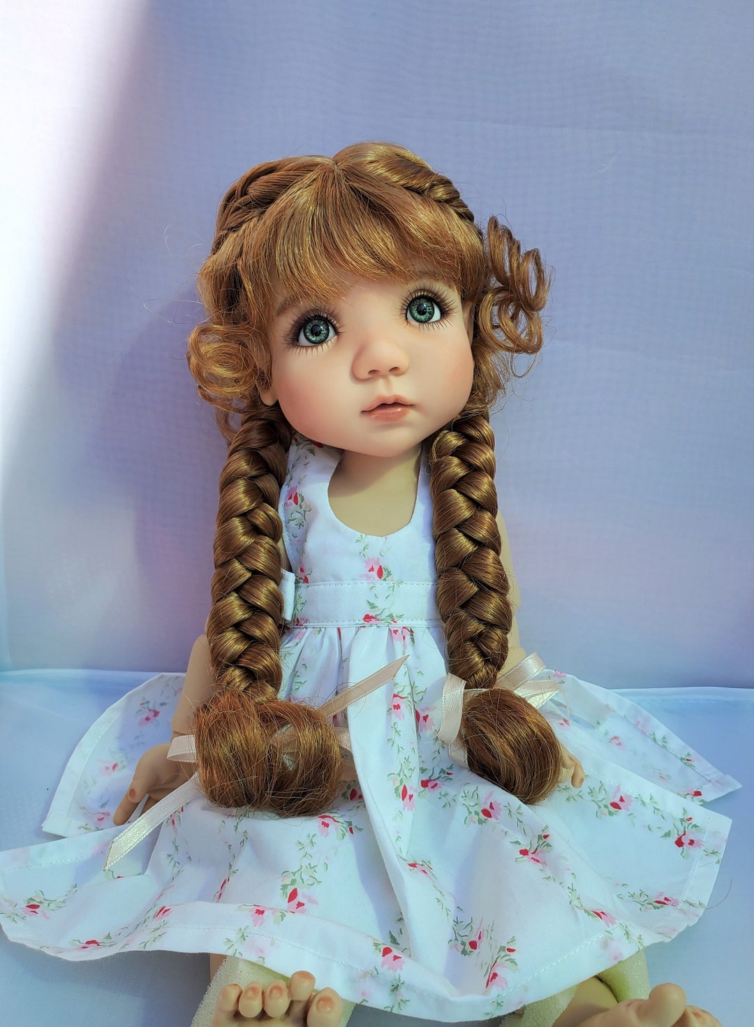 Monique Doll Wig Size 10-11 VIOLET in 2 Colors - Etsy