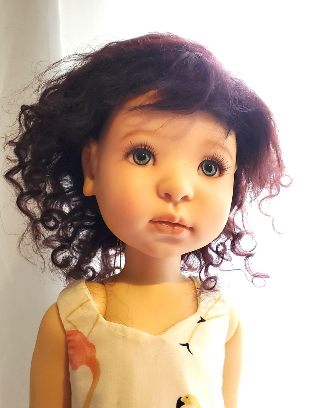 Monique Doll Wig Size 12-13 SOPHIA in 2 Colors MOHAIR - Etsy