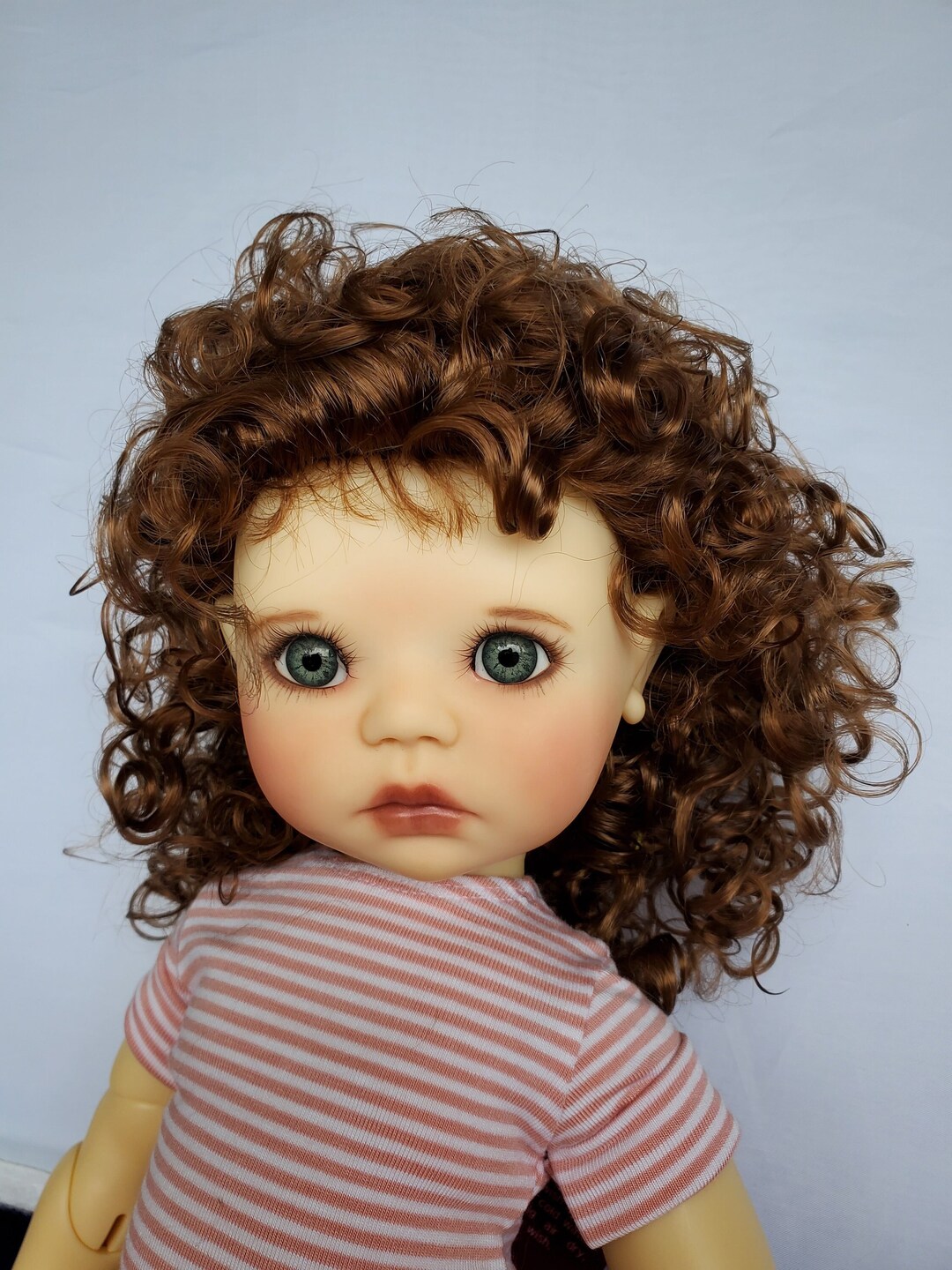 Monique Doll Wig Size 12-13 ASHLEY in Golden Auburn - Etsy