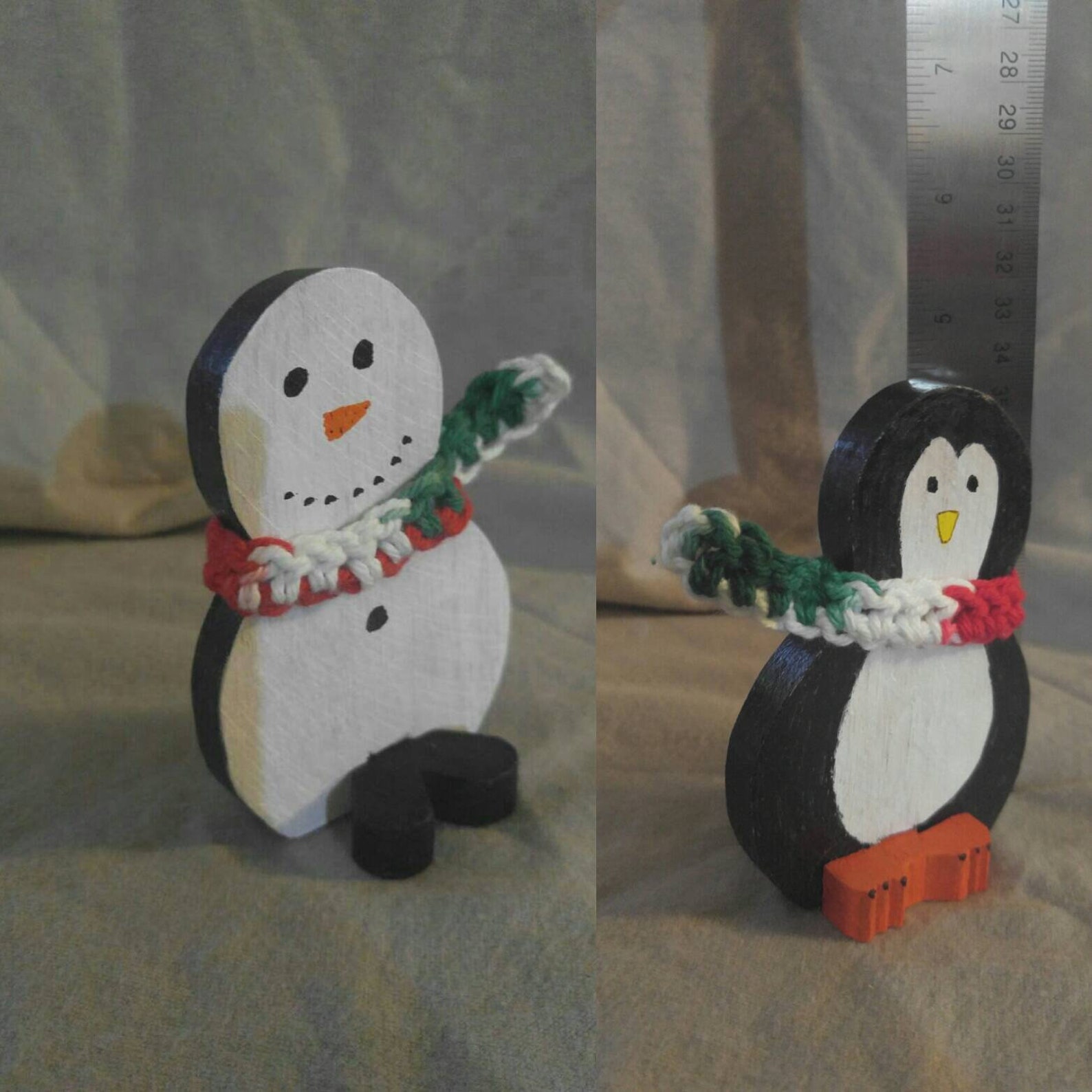 Reversible Snow Man/ Penguin | Etsy