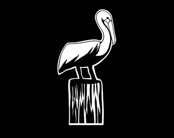 Pelican Car Decal - Etsy