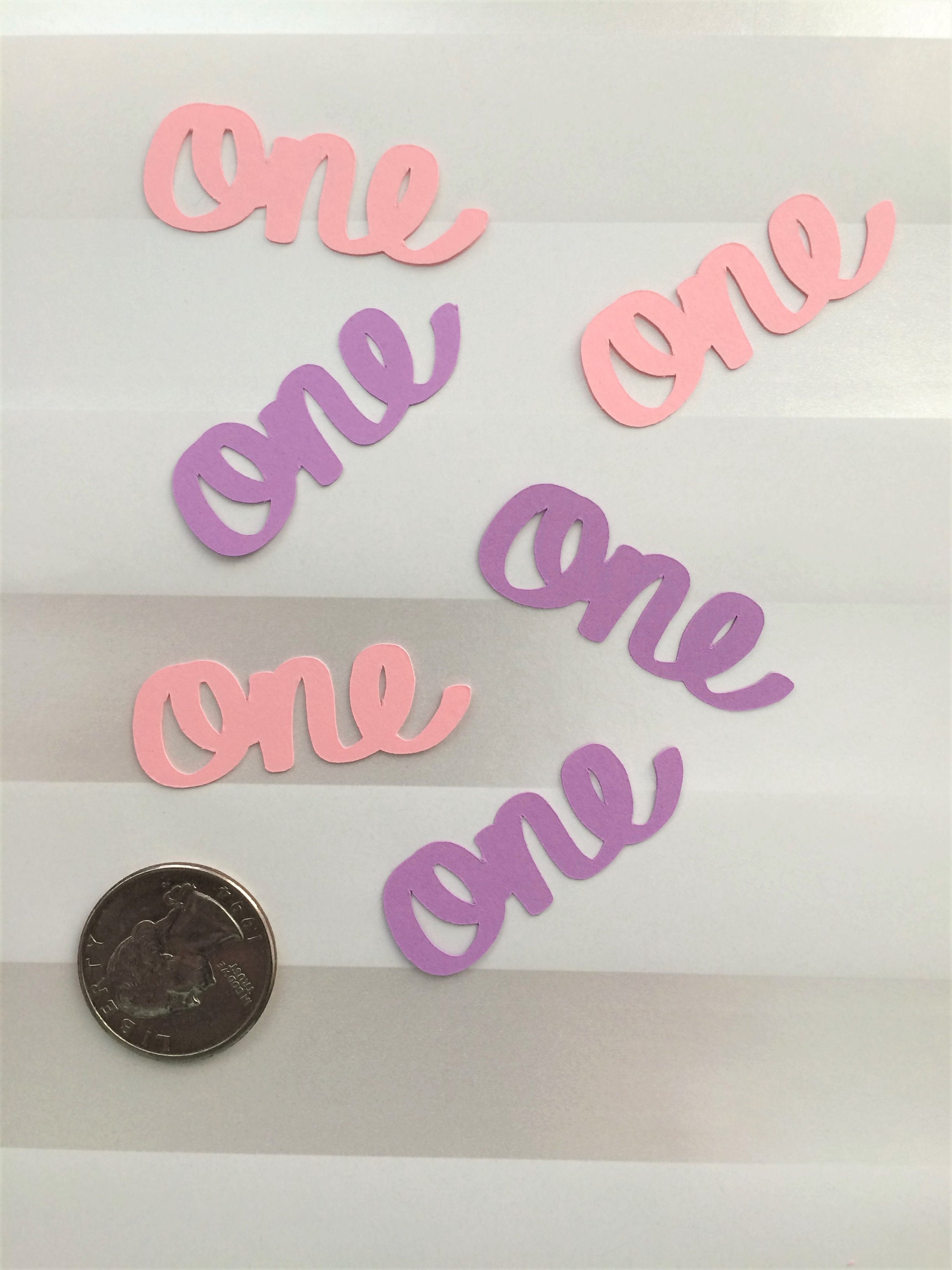 Word one 100 Piece Confetti Table Scatter | Etsy