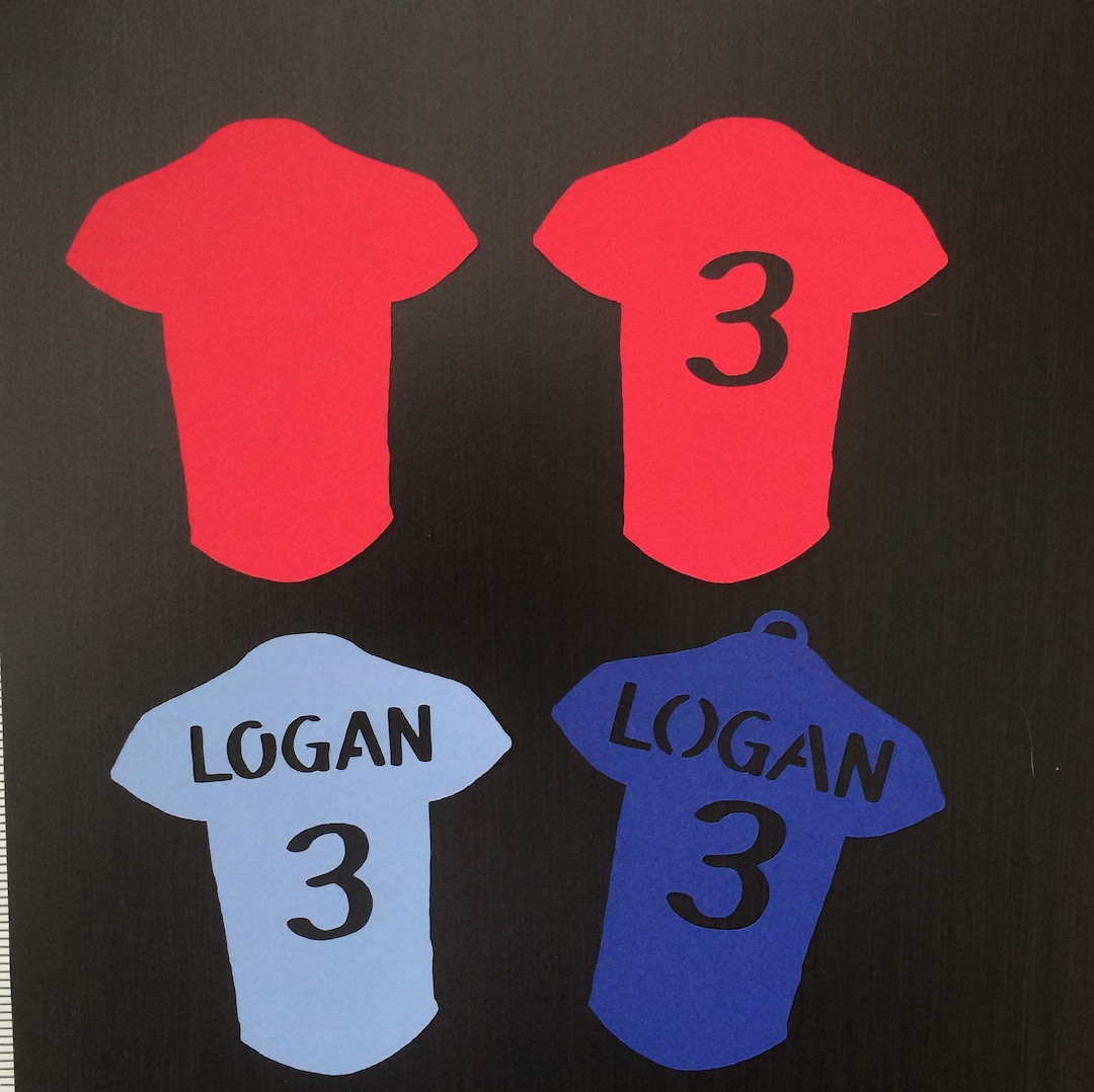 Personalized Baseball Jersey Confetti, Table Scatter, Tags, Cupcake ...
