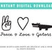 Peace Love Gators Svg, Alligator Svg, Reptiles Svg, Alligator Png ...
