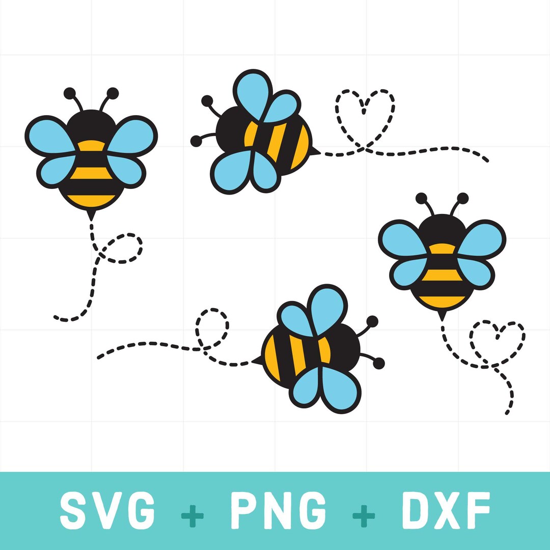 Bee Svg Cut File, Bee Shirt Svg, Bumble Bee Cutting File, Bee Designs ...