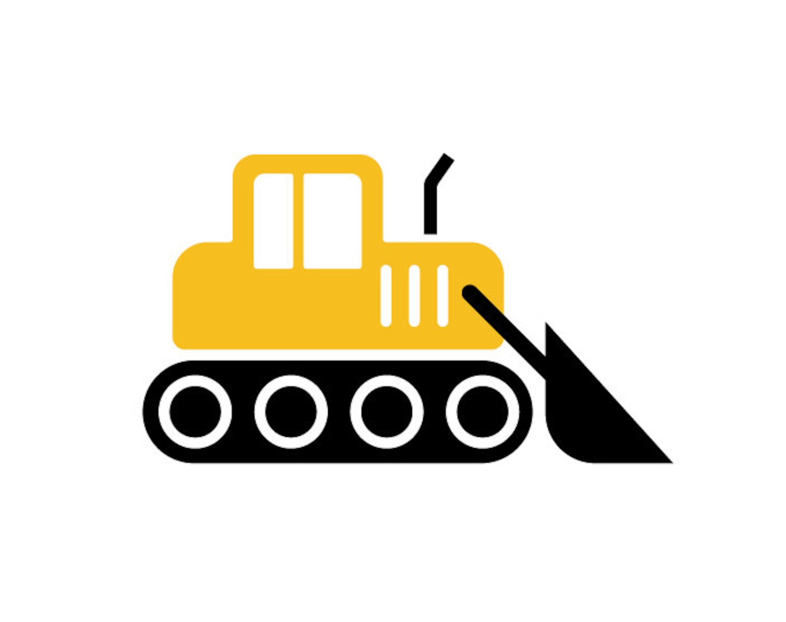 Dozer / Svg Png Dxf / Dozer Png / Construction Truck Svg / Bulldozer ...